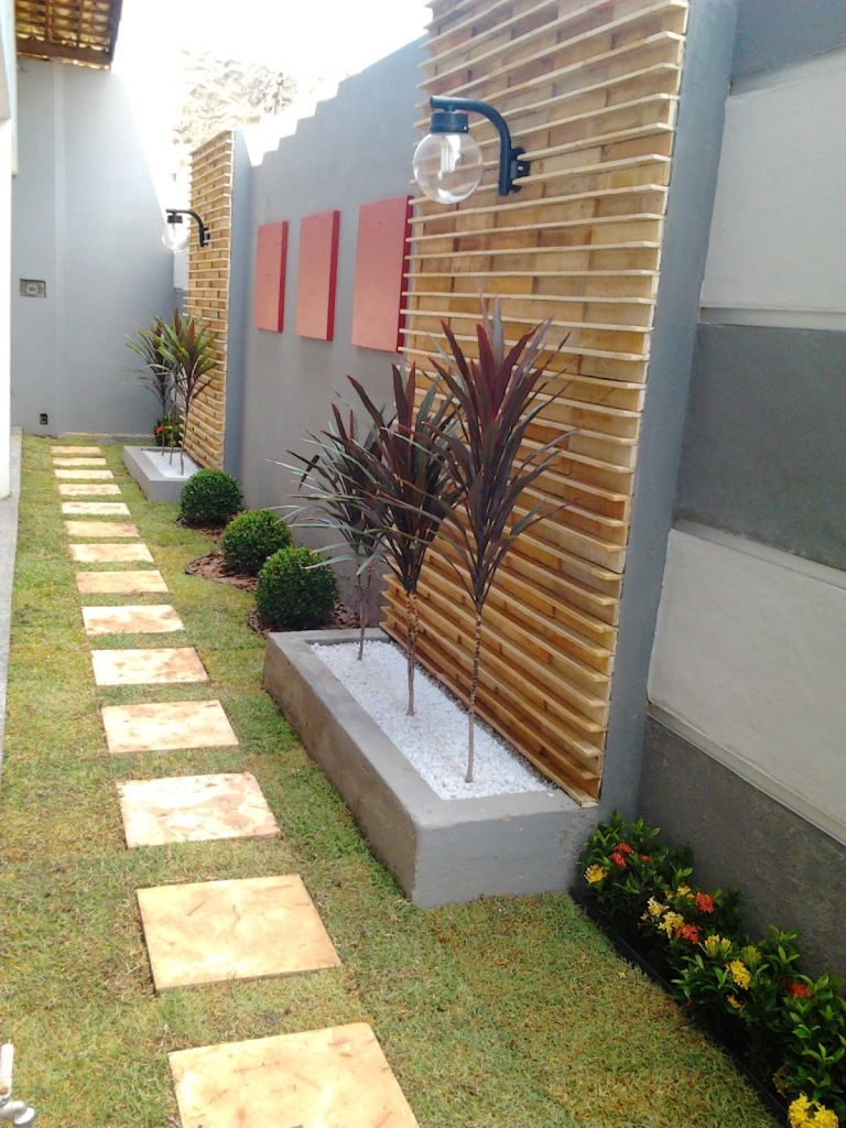 Modelos de Jardins Residenciais pequenos e simples